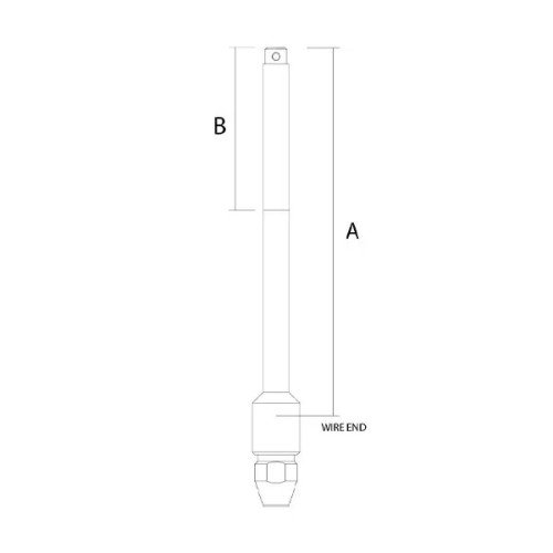 Sta-Lok Long Stud Wire Dia / Thread Size 4mm / 5/16"